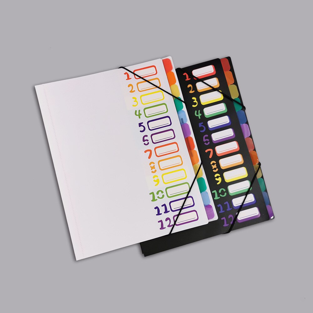 Multi Layer A4 Folder Data Book PP Student Test Pa... – Vicedeal