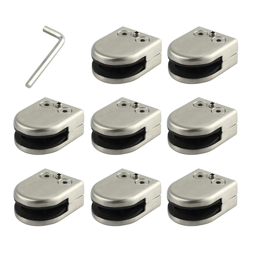 Justool 8 Stuks S/M/L 304 Roestvrij Staal Glas Kle... – Vicedeal