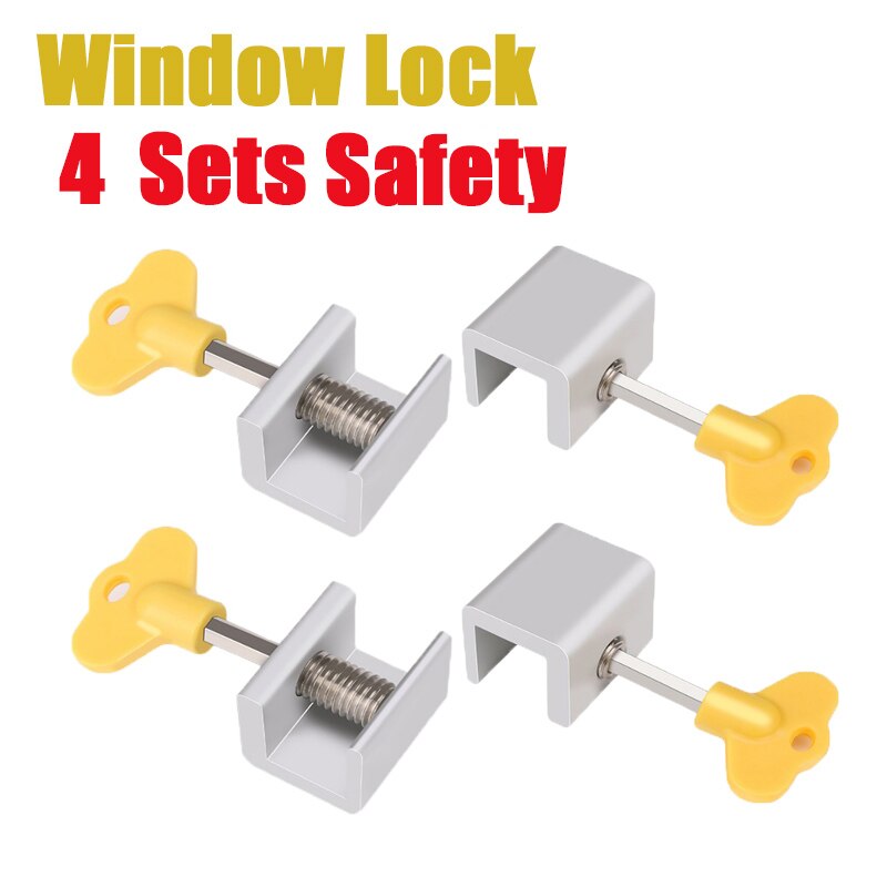 4 X Sliding Sash Stopper Venster Handvat Slot Limi... – Grandado