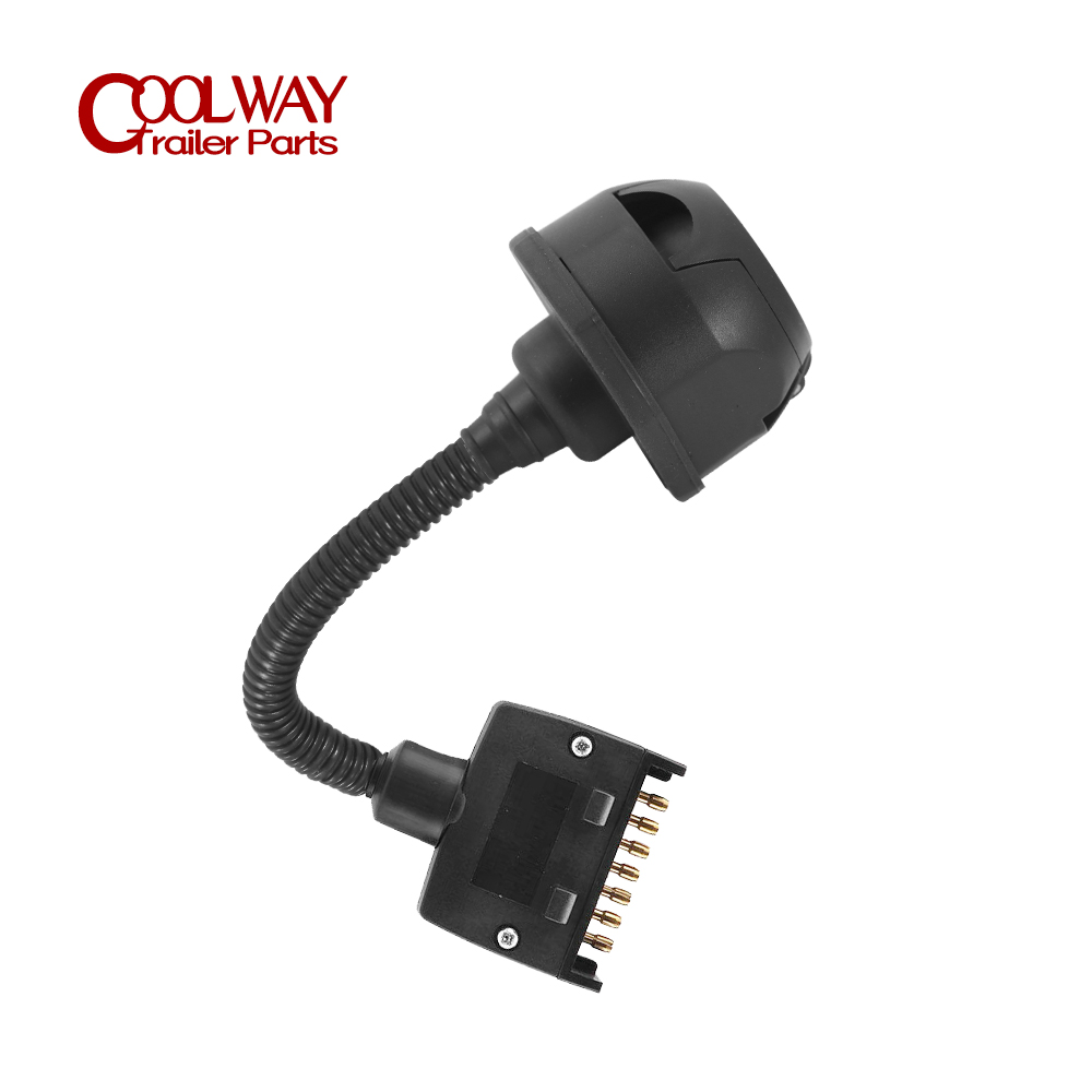 13Pin Female Socket To 7Pin Flat Male Plug Connect... – Vicedeal