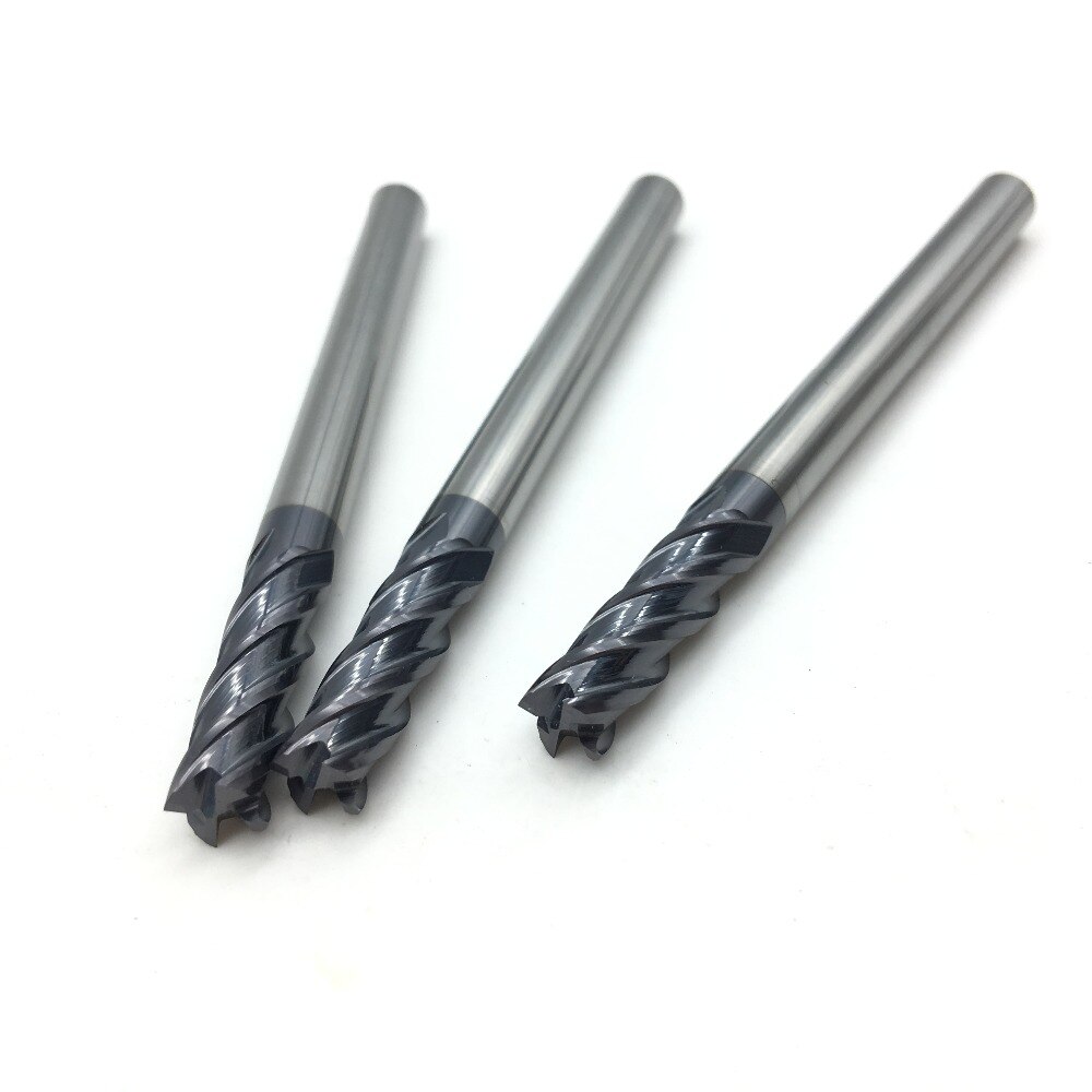 1pcs carbide end mill 1mm 1.5mm 2mm 2.5mm 3mm 4mm ... – Vicedeal