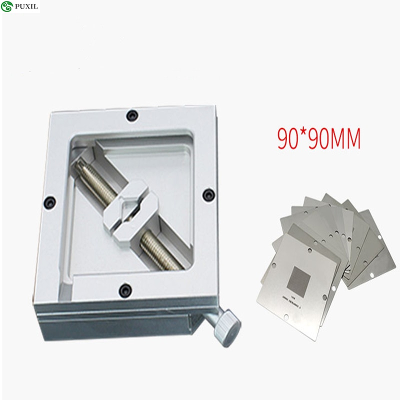 90MM Silver BGA Reballing Station Templates Jig Ho... – Grandado