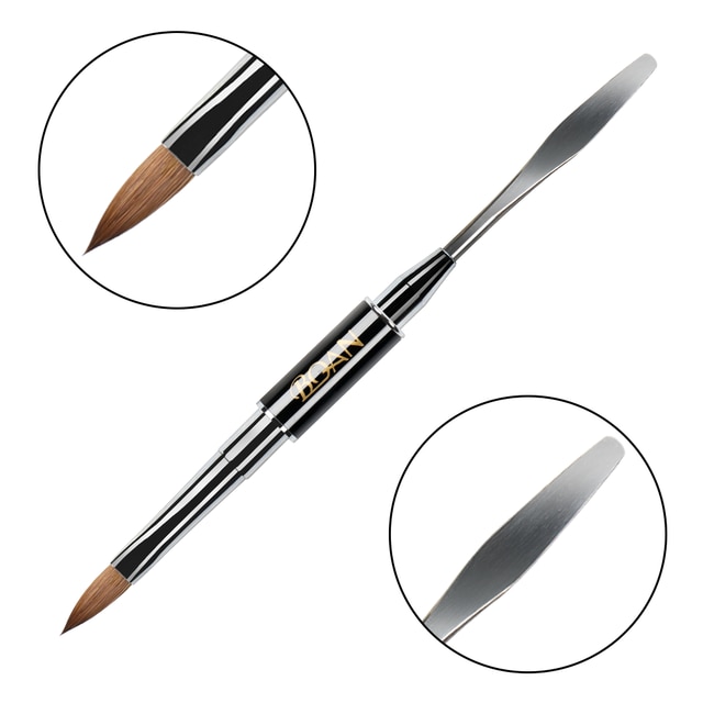 Bqan Double Side Nail Brush Painting Pen Nagels Ac... – Grandado