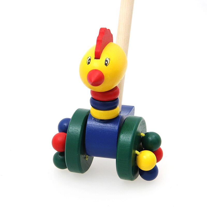 Kids Push Pull Toy Baby Walks Wooden Toys Horizont... – Grandado