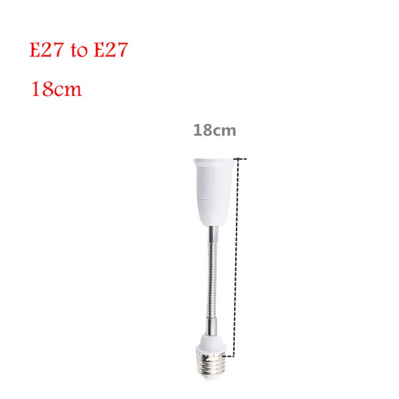 E27 LED light Bulb Base Converters E27 to E27 Sock... – Grandado