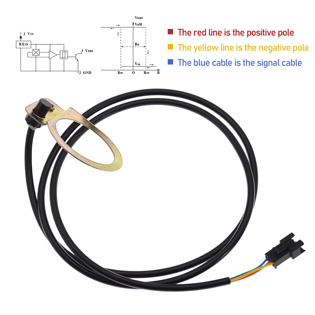 Electric Bicycle Pedal PAS System Assistant Sensor... – Grandado