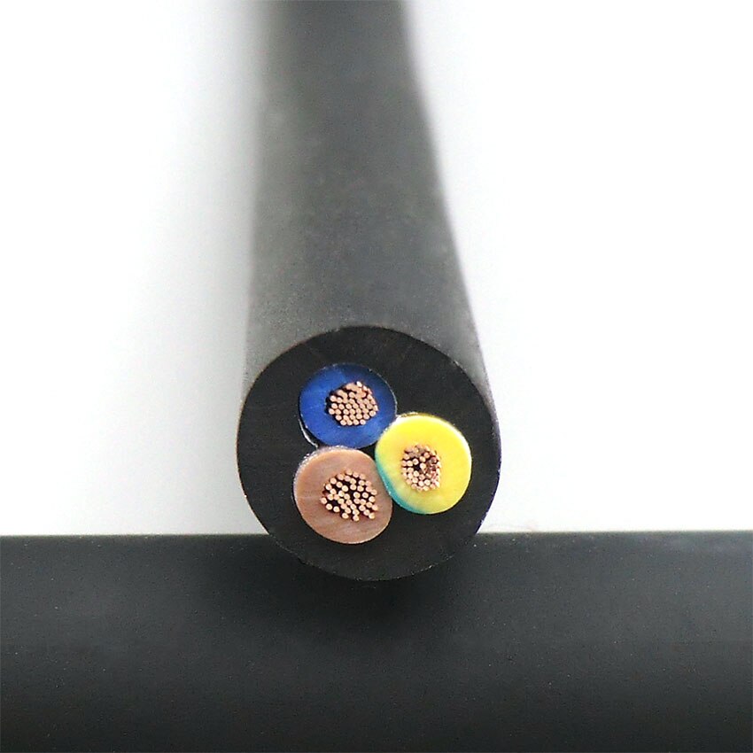 Soft Rubber Cable 3 core 0.75,1,1.5mm² with Resist... – Grandado