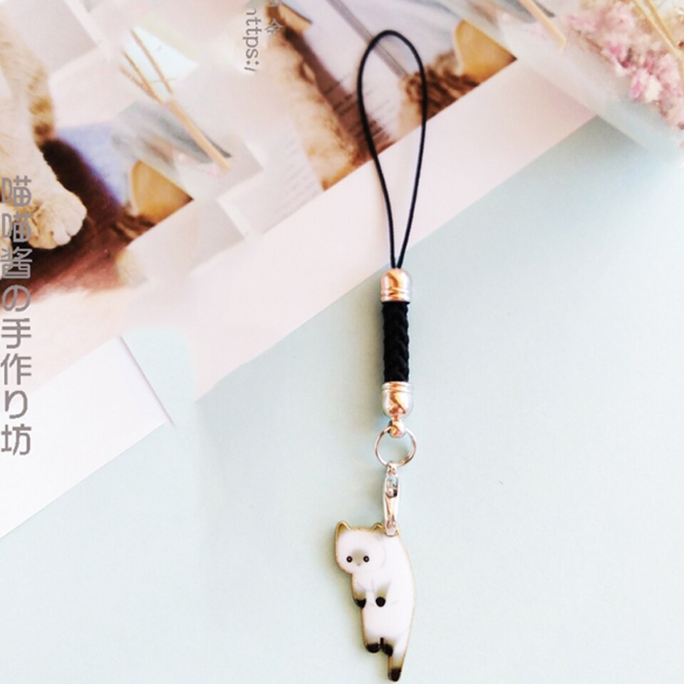Cute Japanese Cat Smart Phone Strap Lanyards for I... – Vicedeal