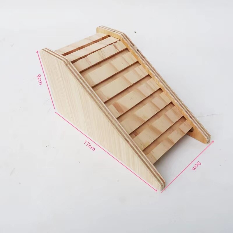 Hamster Traplopen Houten Ladder Bruggen Natuurlijk... – Vicedeal