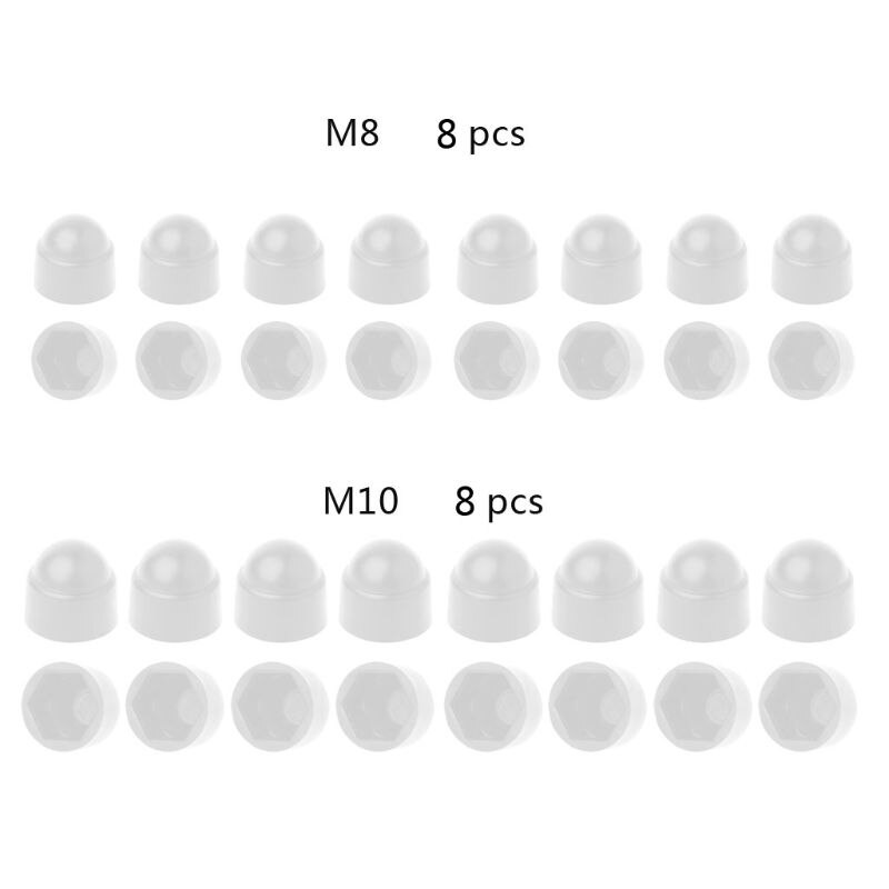 16Pcs/set M8 M10 Screw Protection Cap Anti-dust Ru... – Vicedeal