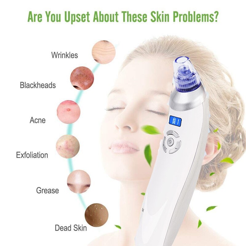 Electric Acne Extractor Remover Vacuum Blackhead R... – Grandado