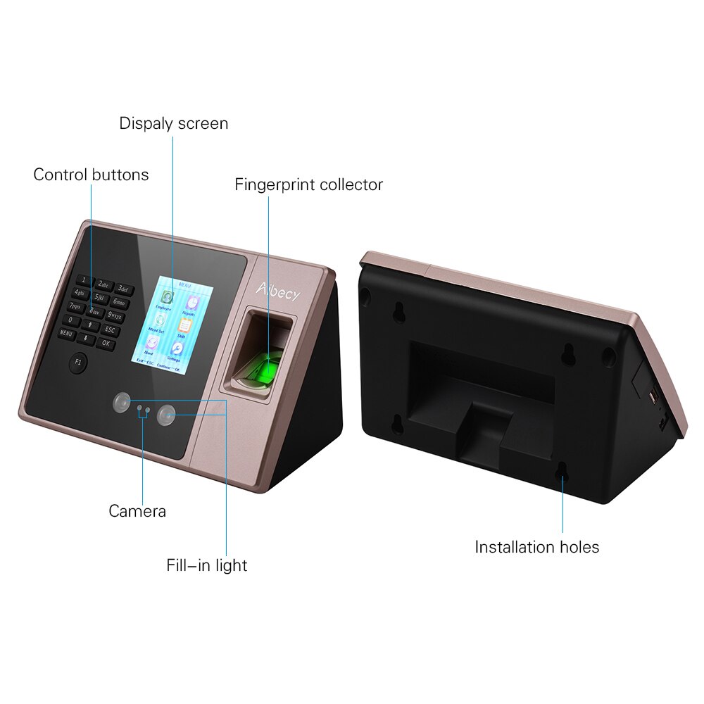 Intelligent Biometric Fingerprint Time Attendance ... – Vicedeal