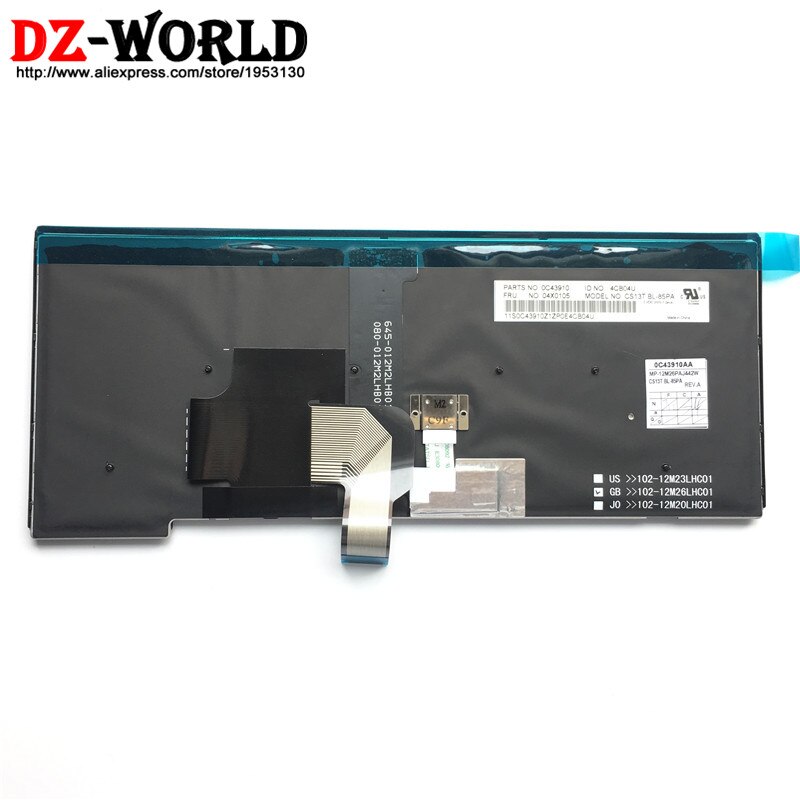 Portugees Braziliaanse Originele Backlight Toetsen... – Vicedeal