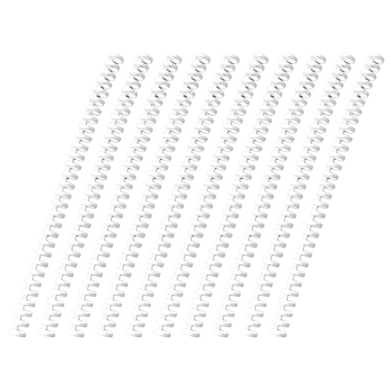 10 Pcs 30 Holes Circles Ring Spiral A4 Notebook Bi... – Grandado