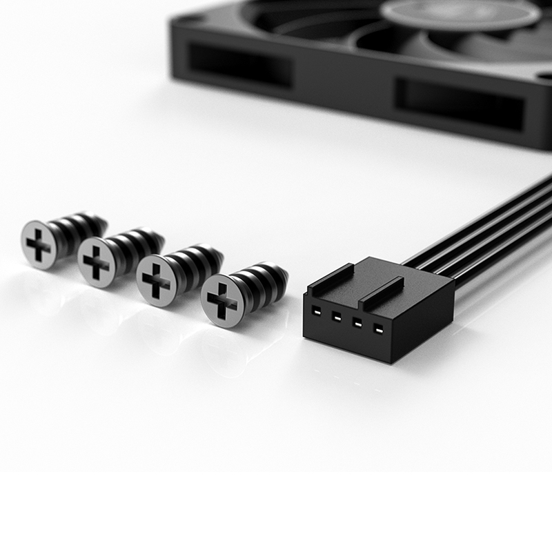 1-10PCS ID-COOLING NO-8010-PWM 80mm Ultradunne Fan... – Grandado