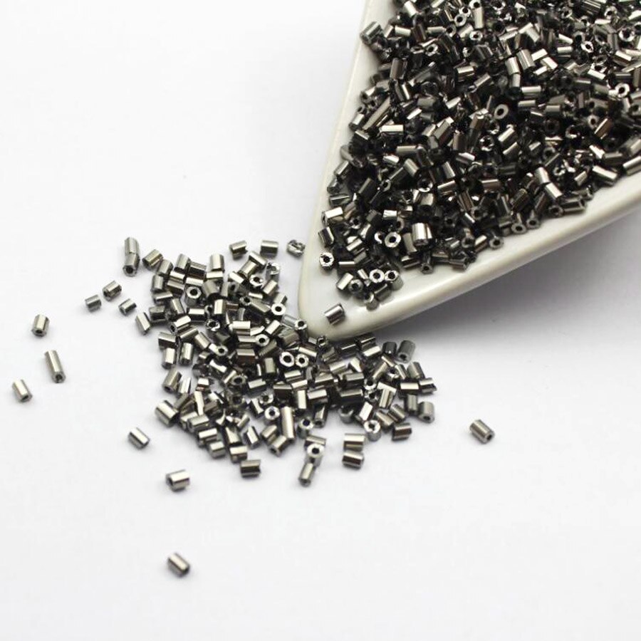 16g 1000pcs 2*3mm Metal Color Tube Garment Beads L... – Vicedeal
