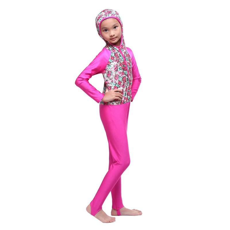 HaleyChan Muslim Girl Traditional Swimwear Swimsui... – Grandado