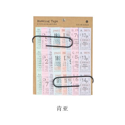 Bus Tickets Stickers DIY Scrapbooking Material Jou... – Grandado