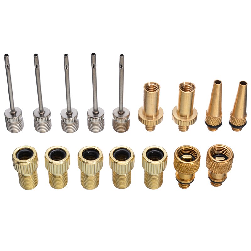 16 Stuks Valve Adapter Kit Fiets Metalen Klep Adap... – Grandado