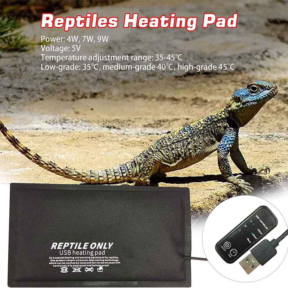 Terrarium Reptiles Heat Mat 4W/7W/9W Climbing Pet ... – Grandado