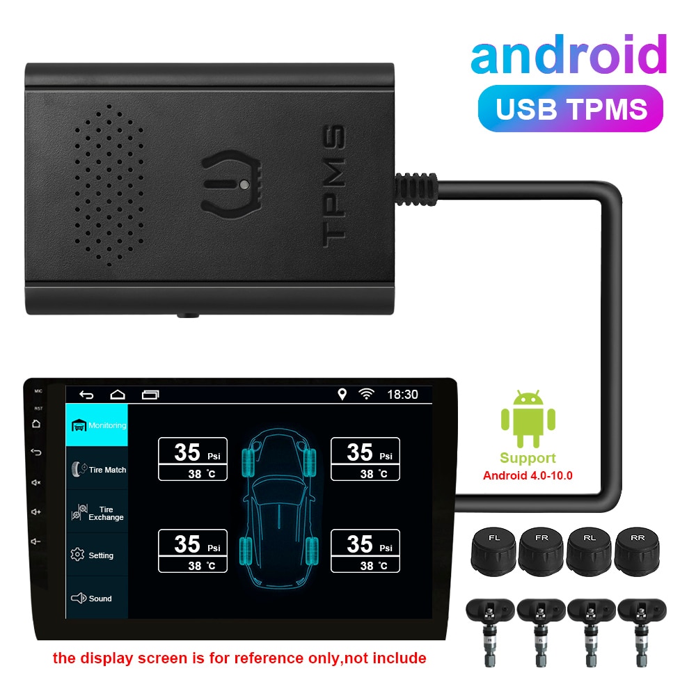 Android Tpms 4 Interne Externe Sensoren Usb Tpms S... – Grandado