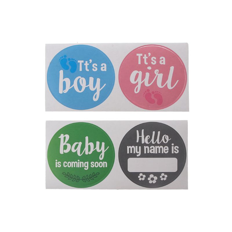 Pregnancy Milestone Stickers (Set of 16) - Pregnan... – Vicedeal