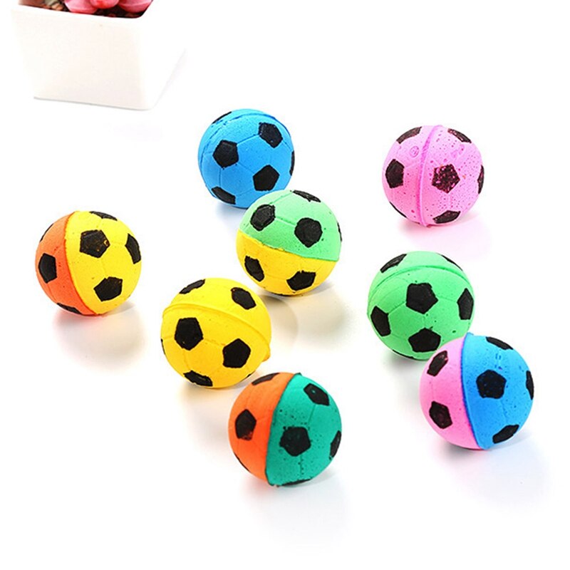 1Pcs Safe EVA Soft Balls For Cat Kitten Toys Color... – Grandado