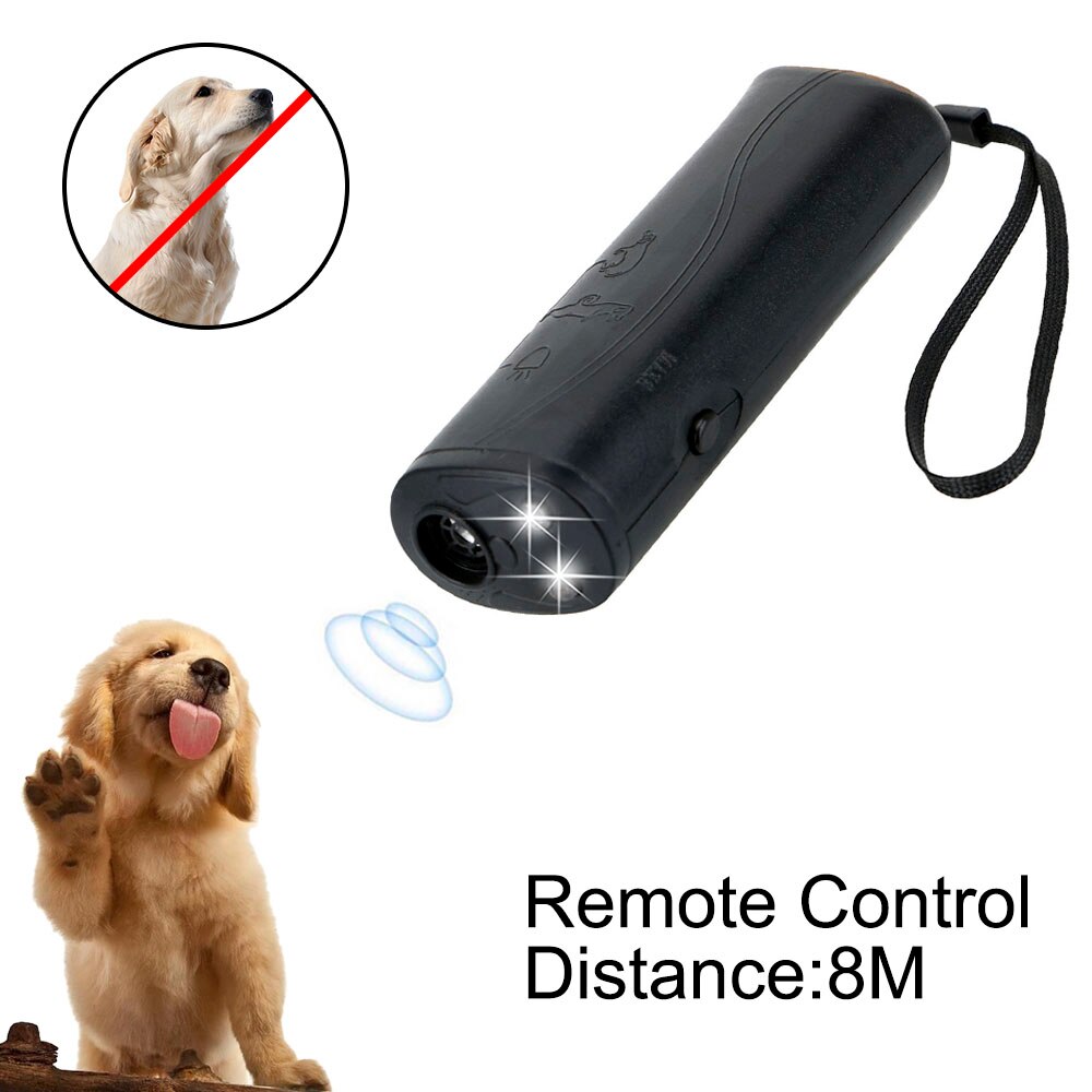 Pet Dog Repeller 3 In 1 Pet Dog Training Ultrasone... – Grandado