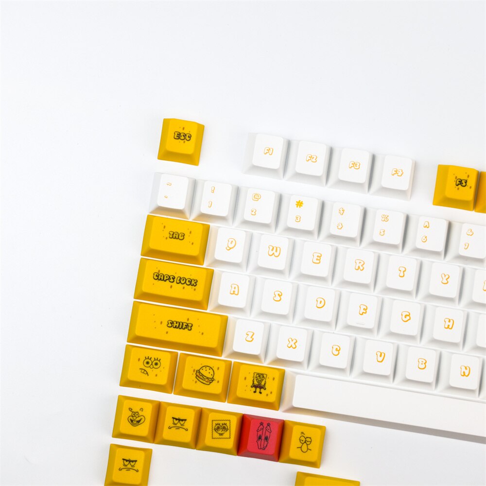 127 Keys Cherry Profile PBT Keycaps DYE-Sublimatio... – Grandado