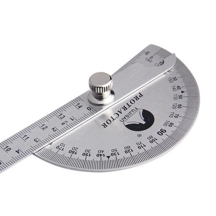 0-180 grad Winkel Lineal Runde Kopf Rotary Winkelm... – Vicedeal