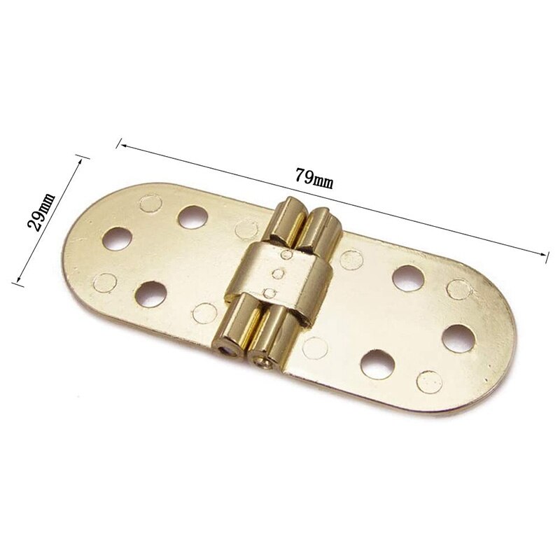 4Pcs Pure Copper Half-Circle Folding Hinge Thicken... – Grandado