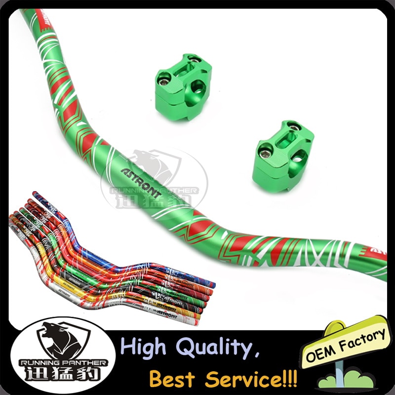 Green Aluminum 28mm 1 1/8'' Fat Handle Bar Handleb... – Vicedeal