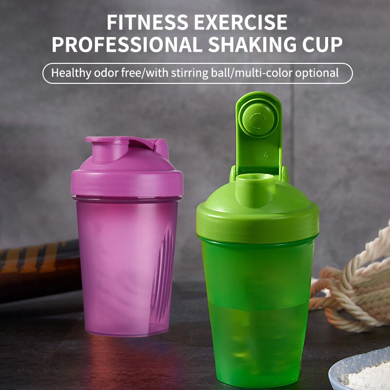 400ml udendørs bærbar sport shaker flaske vallepro... – Grandado