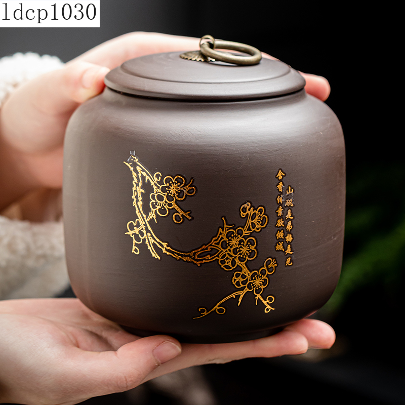 Purple Clay Tea Caddy Storage Tank Tea Set Househo... – Vicedeal