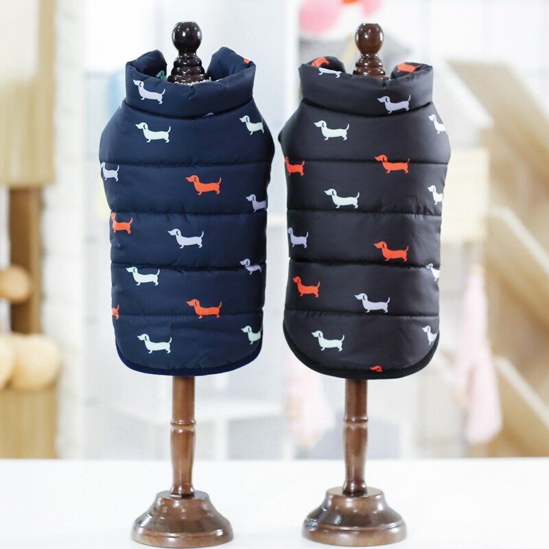 Pet Dog Warm Cloth British Style Jacket Coats With... – Grandado