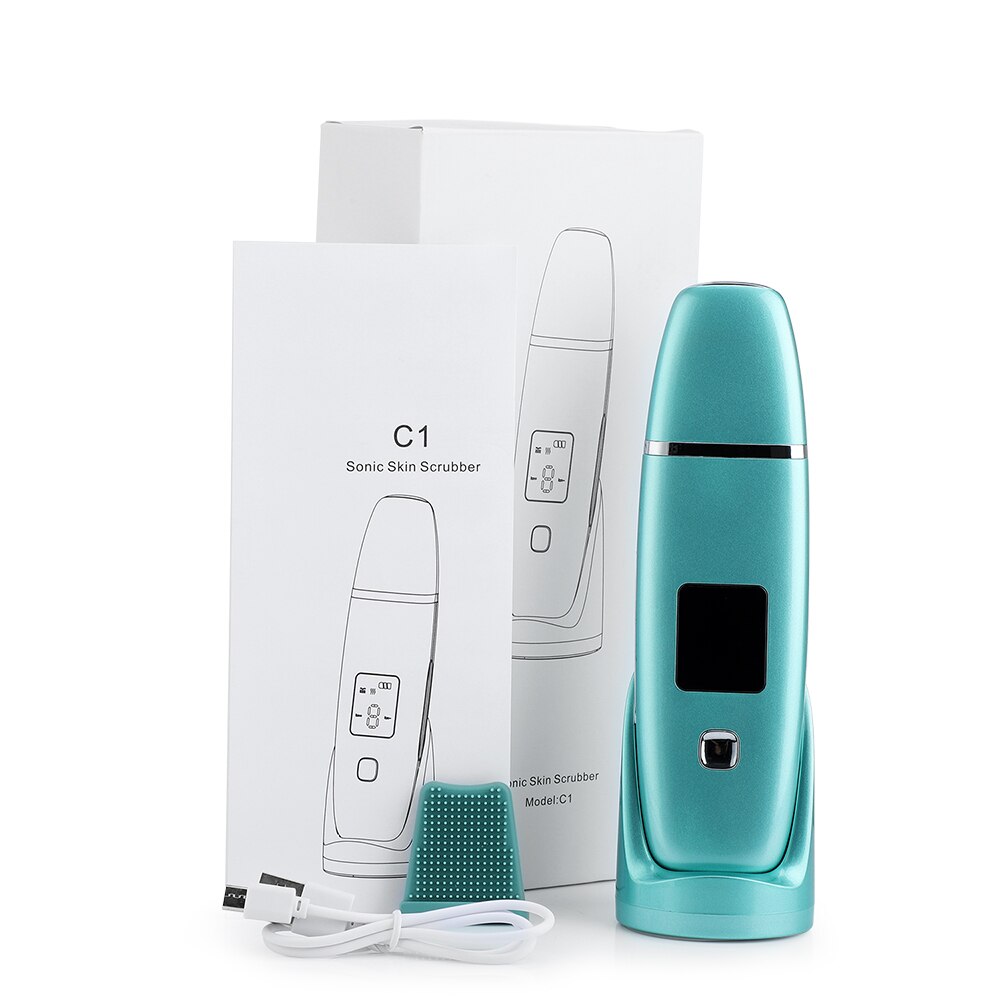 Ultrasonic Skin Scrubber Deep Face Cleaning Machin... – Grandado
