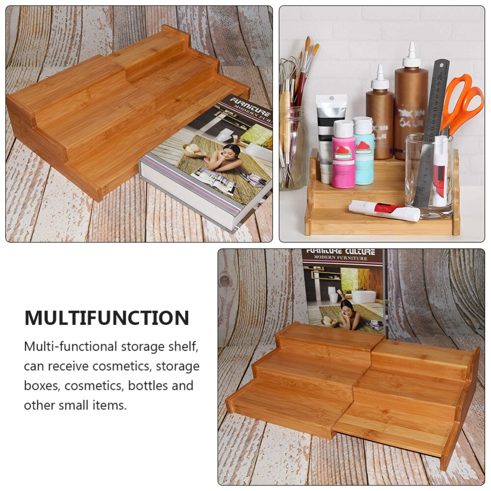 Kitchen Storage Rack Three-layers Storage Shelf Ba... – Grandado