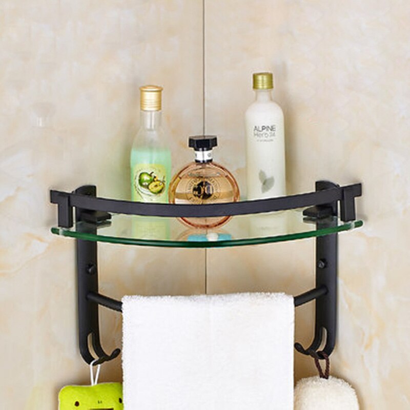 jsl Space Aluminum Single Tier Bathroom Shelves an... – Grandado