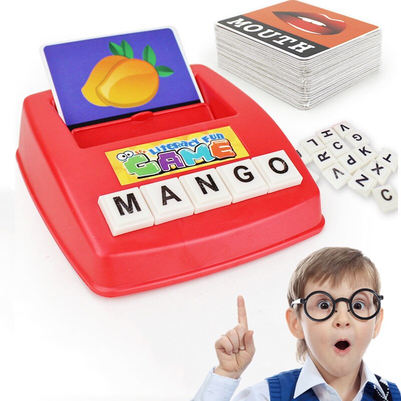 Early Learning Toy Matching Letter Game Spelling R... – Grandado