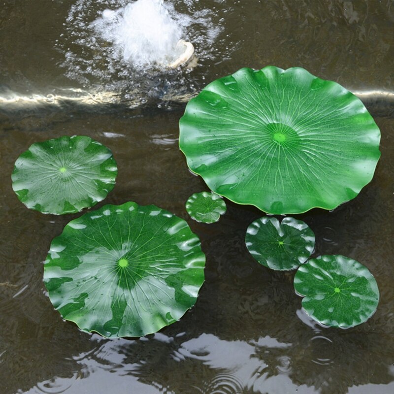 4Pcs Artificial Lotus Leaves Floating Realistic Al... – Grandado