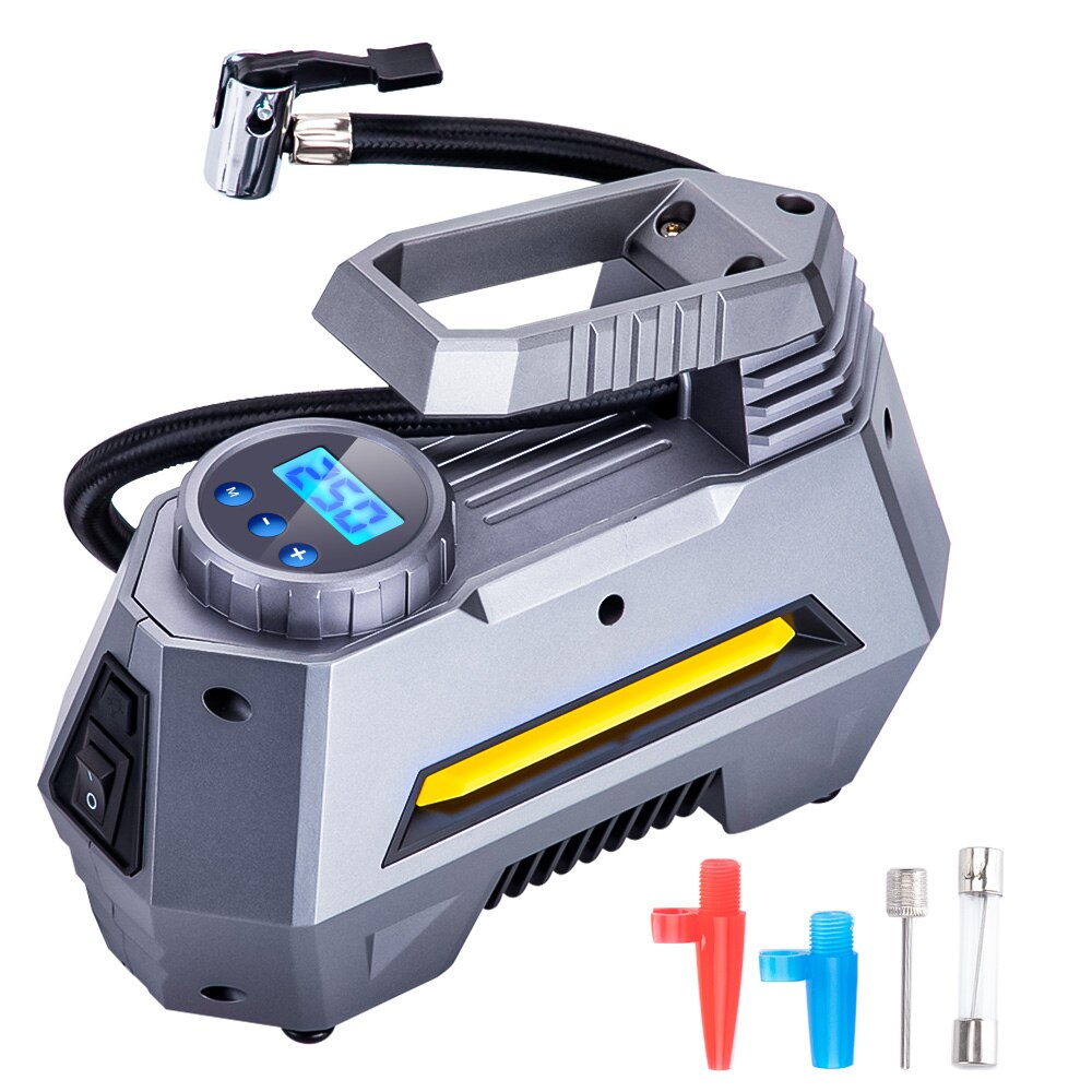 Car Air Compressor Portable Inflatable Pump 12V Au... – Grandado