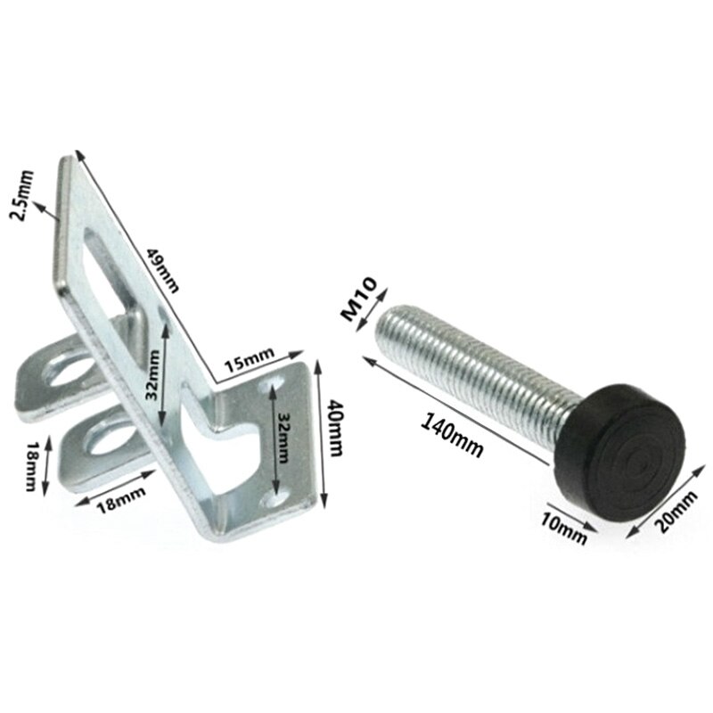 4 Stuks 150Mm Tafel Benen Metalen Leveling Voeten ... – Grandado