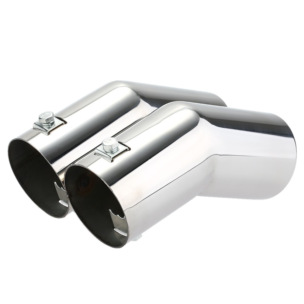 Car Accessories Car Exhaust Tip Tail Pipe Dual Pip... – Grandado