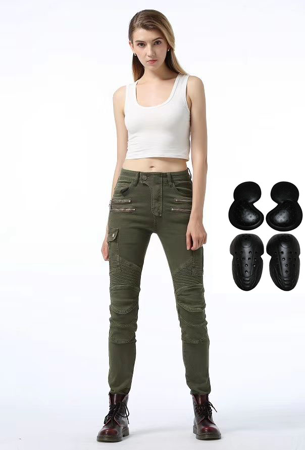 Motorcycle Pants Women Moto Jeans Riding Off-road ... – Grandado