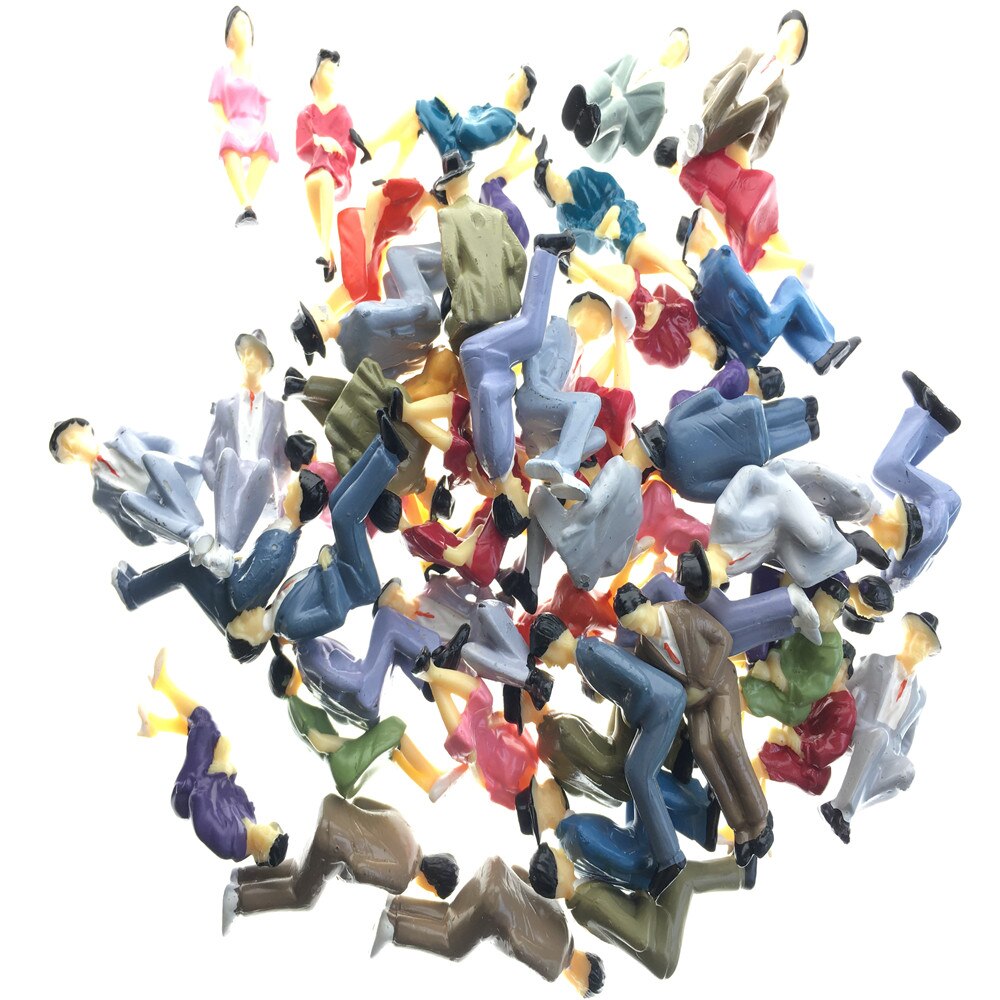 50pcs 1/30 Scale Model Architecture Seated Figure ... – Grandado