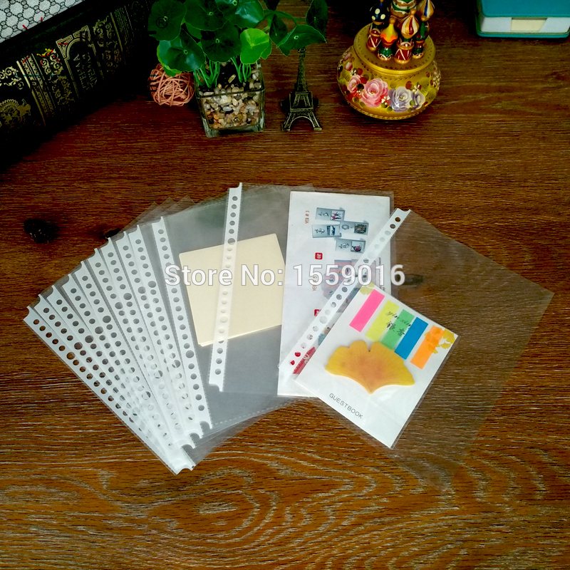 A5 Papier Presentatie Tas 20 Gaten Clear Pp Zakken... – Grandado