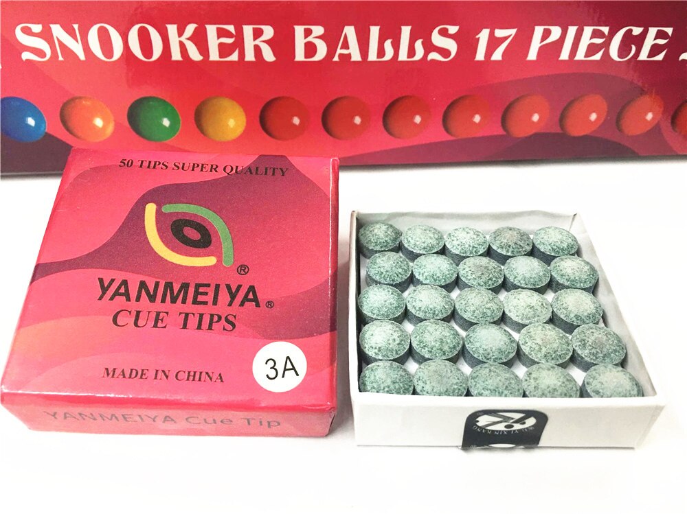 3A 50pcs 10.5mm Billiard Snooker Cue Stick Tip Cue... – Vicedeal