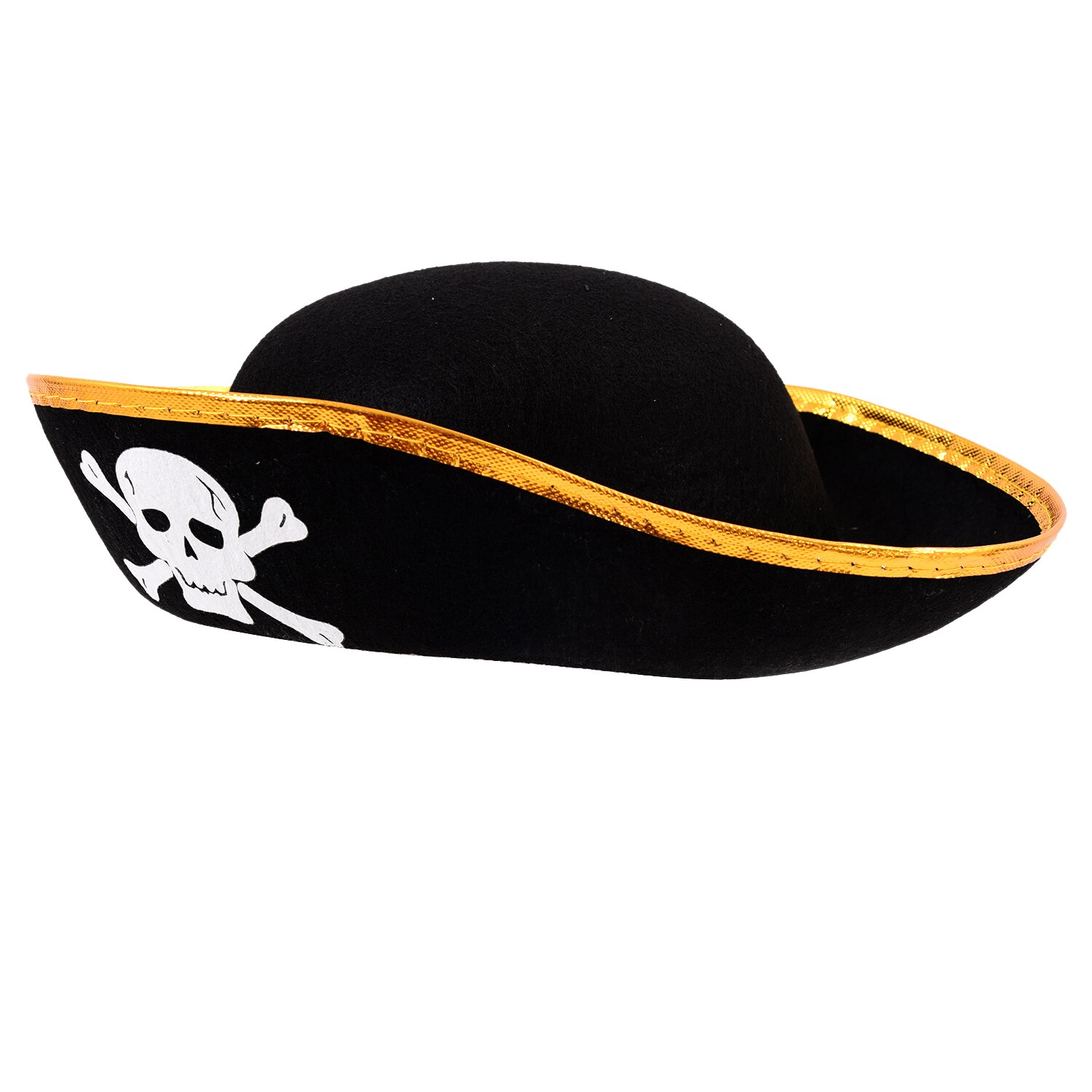 Unisex Dressing Up Black Skull Pattern Pirate Buck... – Grandado