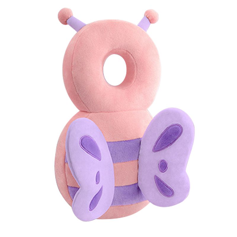 Baby Infant Cartoon Anti-Fall Back Pillow Head Pro... – Grandado