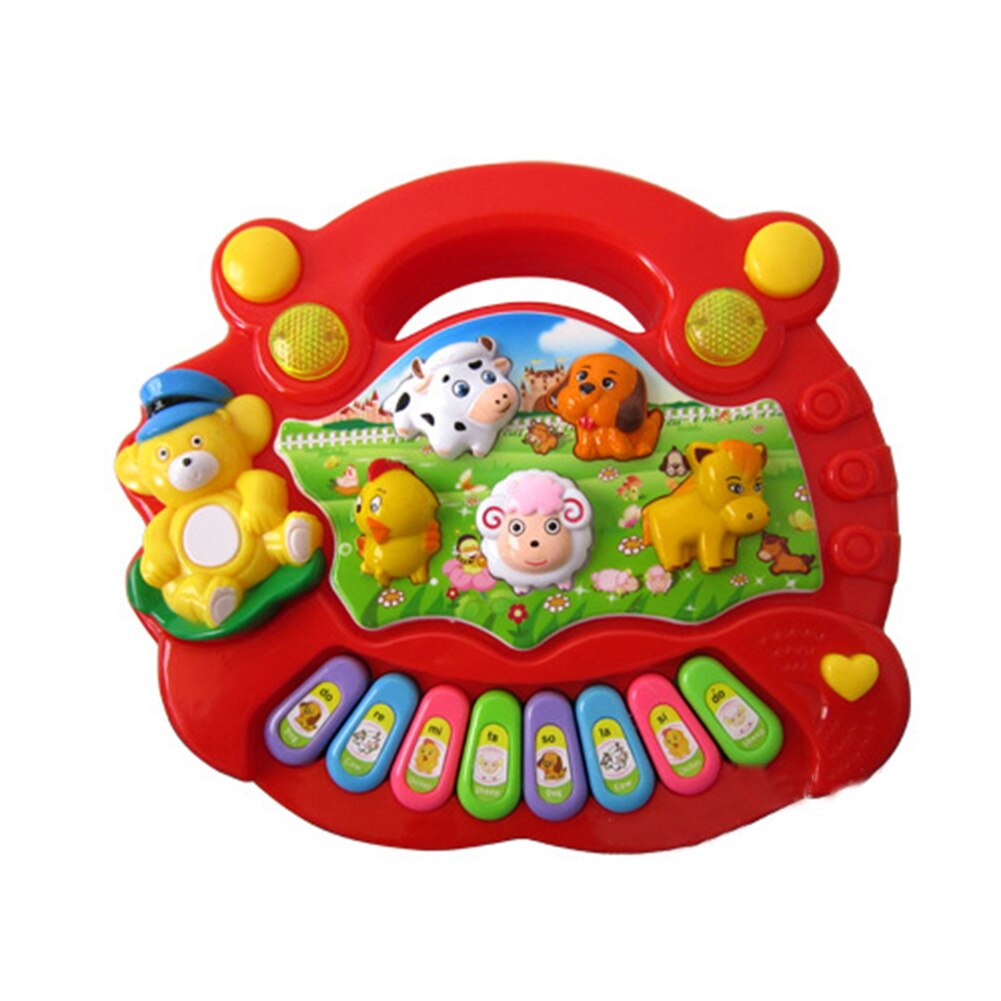 Baby Musical Instrument Toys Farm Animal Sound Pia... – Grandado